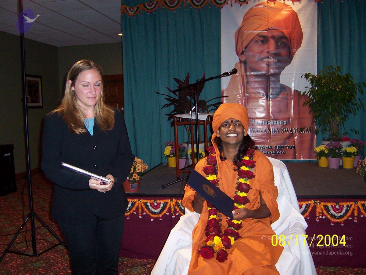 August 17 2004 - Nithyanandapedia