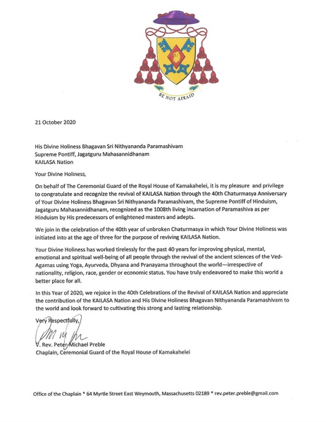 File:USA Chaplain Letter.pdf - Nithyanandapedia